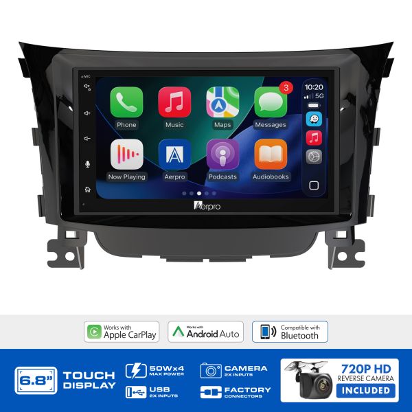 Aerpro AX8343K 6.8" Head Unit Kit Hyundai i30 with Factory Nav ...