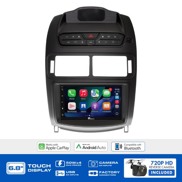 Aerpro AX9680SK 6.8" Head Unit Kit Ford Falcon Sedan FGX Satin ...