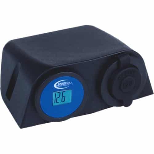 BAINTECH BTDCM004 Surface Mount DC 12V LCD Meter + Merit Socket - Inte ...
