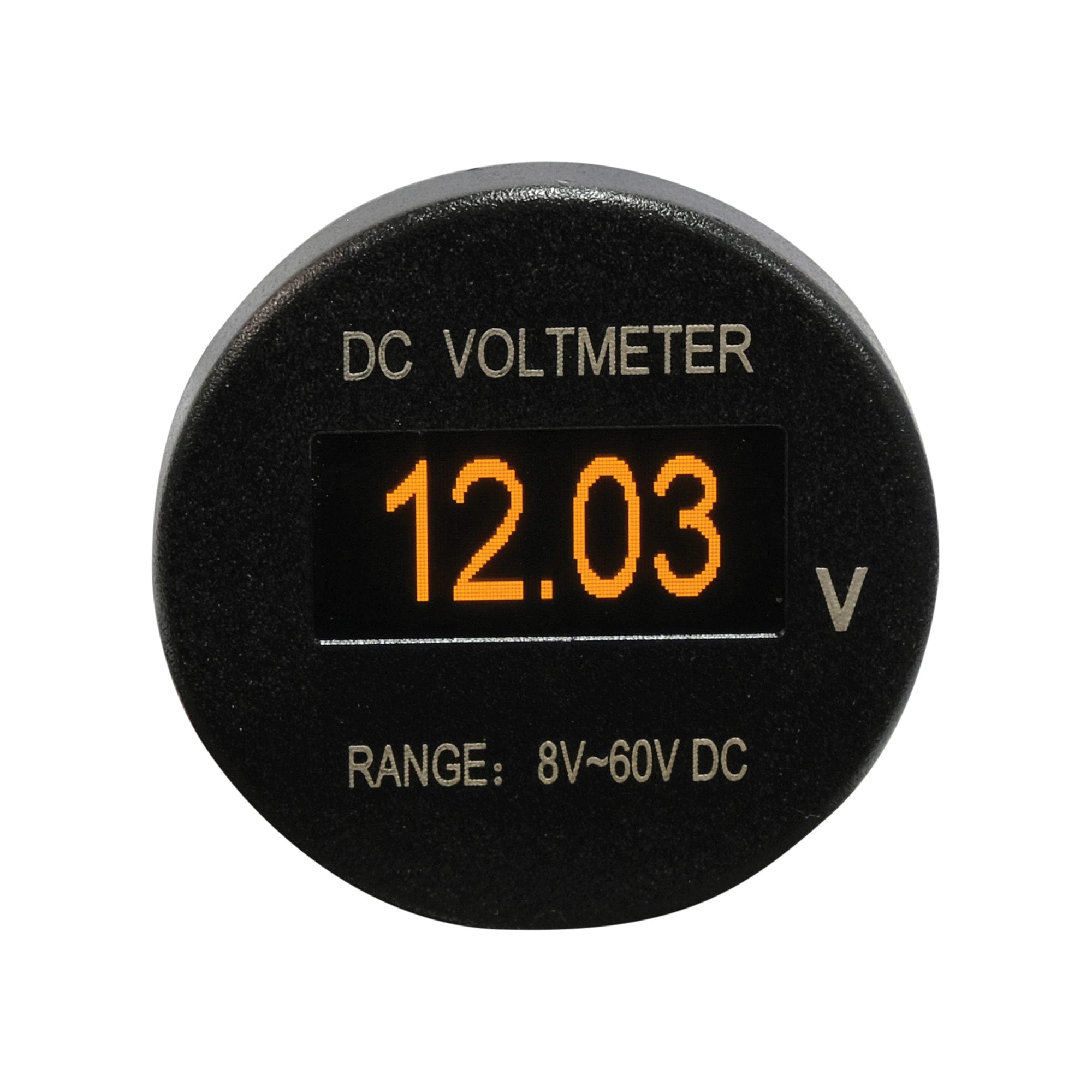 Baintech BTOLEDVOLT OLED DC Voltmeter 12V/24V - Red OLED Display Volta ...
