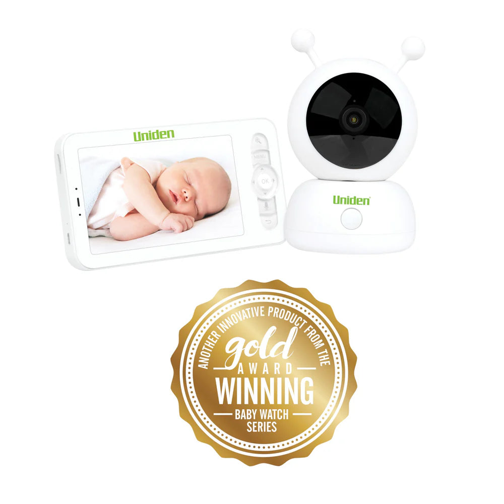 UNIDEN BW6141R - 2K Super HD Smart Baby Monitor with 5" Screen and Bun ...