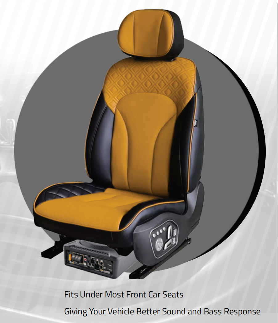 DB Drive DX-AS65 6.5" Powered Subwoofer - Compact 125W RMS Underseat A ...