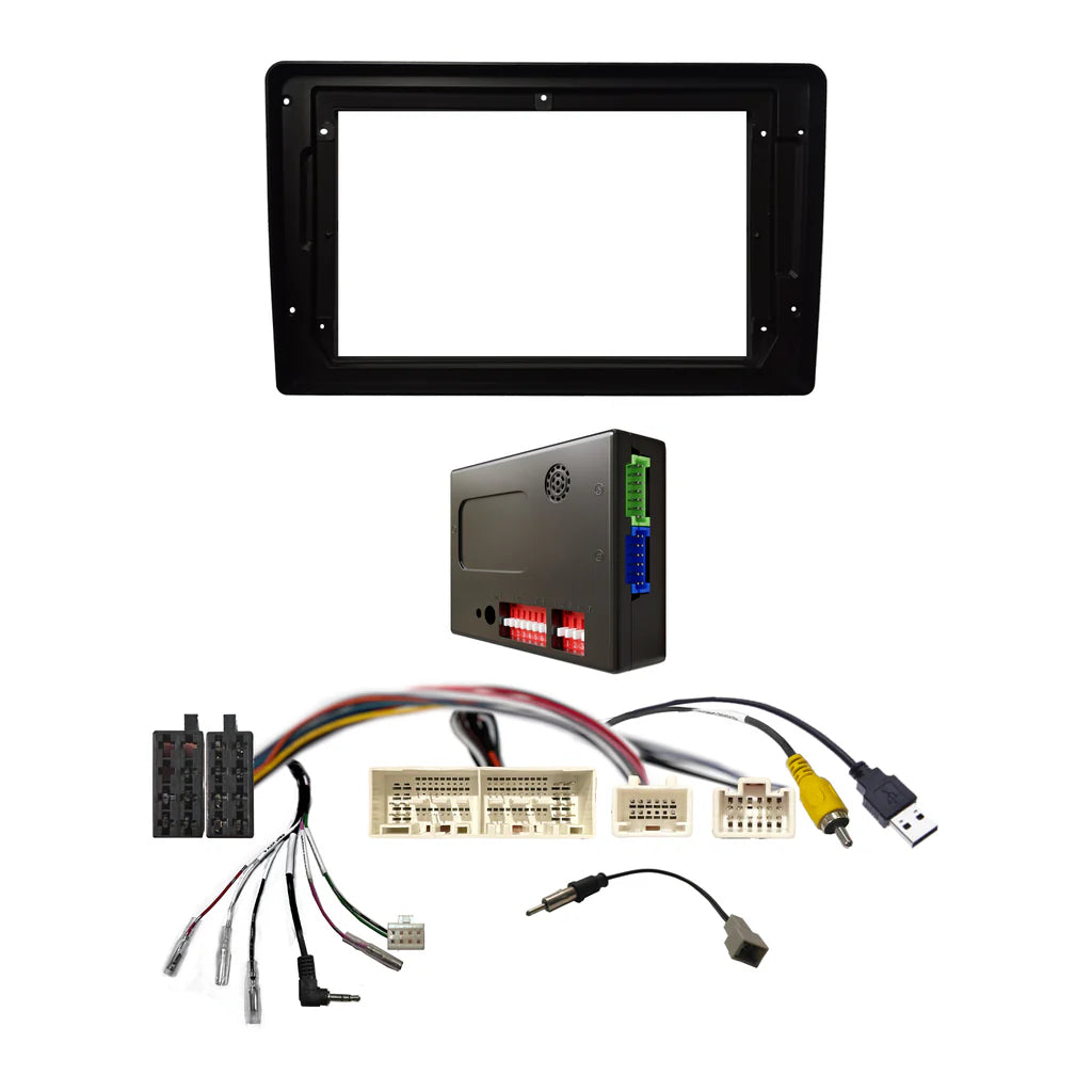 CAC F9KA2K1 9 Inch Fascia Kit Compatible with Kia Carnival 2015-2020 D ...