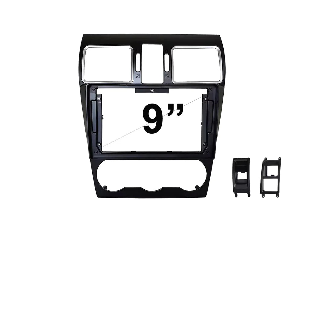 Car Audio Connect F9SR4 9" Fascia Dash Plate Panel for Subaru Forester ...