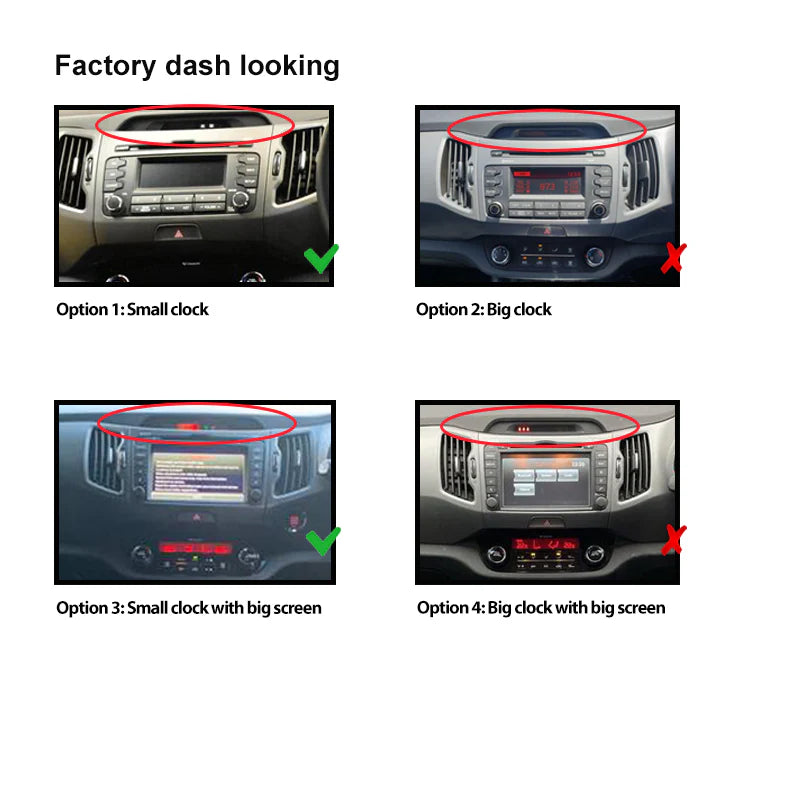 CAC FAKIASPORTAGE201020157 Facia Kit Compatible with Kia Sportage SL 2 ...