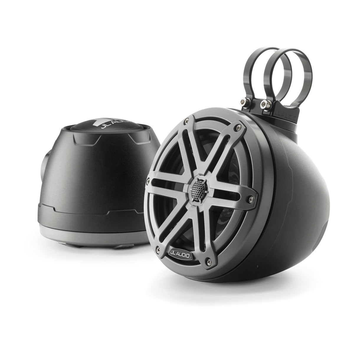 JL Audio M3-650VEX Gray Sport 6.5" Enclosed Marine Speakers Pair ...