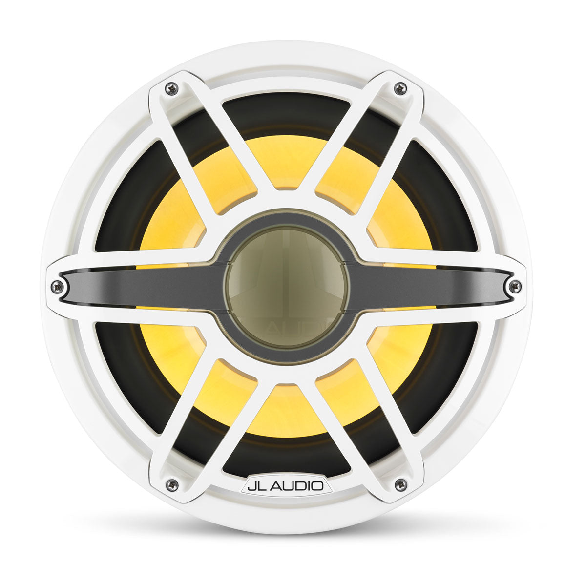 JL Audio M7 Marine Subwoofer 12" LED White Sport Grille – Frankies Auto ...