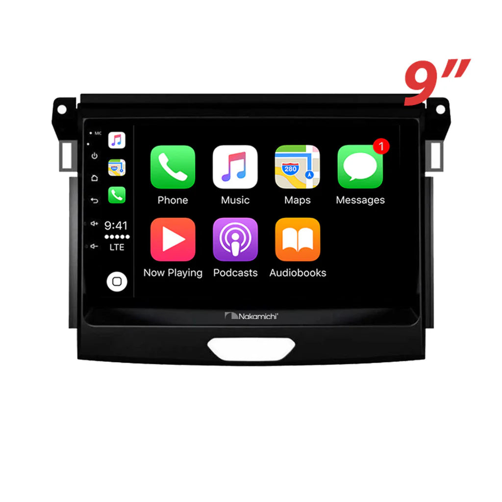 Nakamichi NA9FORDRANGER2015ON Android NA9 Wireless Apple CarPlay Andro ...