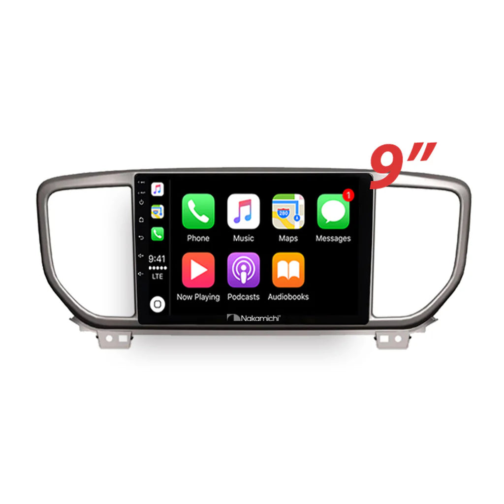 Nakamichi NA9KIASPORTAGE20192021 Android NA9 Wireless Apple CarPlay An ...