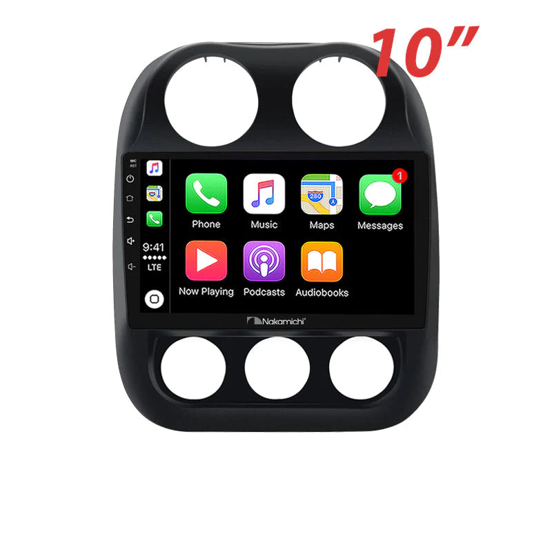 Nakamichi NAXJEEPCOMPASS20102016 Android Wireless Apple CarPlay Androi ...