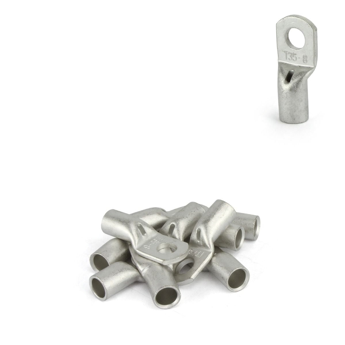 DNA S35-8-H - 2 AWG 8.2mm Copper Battery Cable Lug With Inspection Win ...