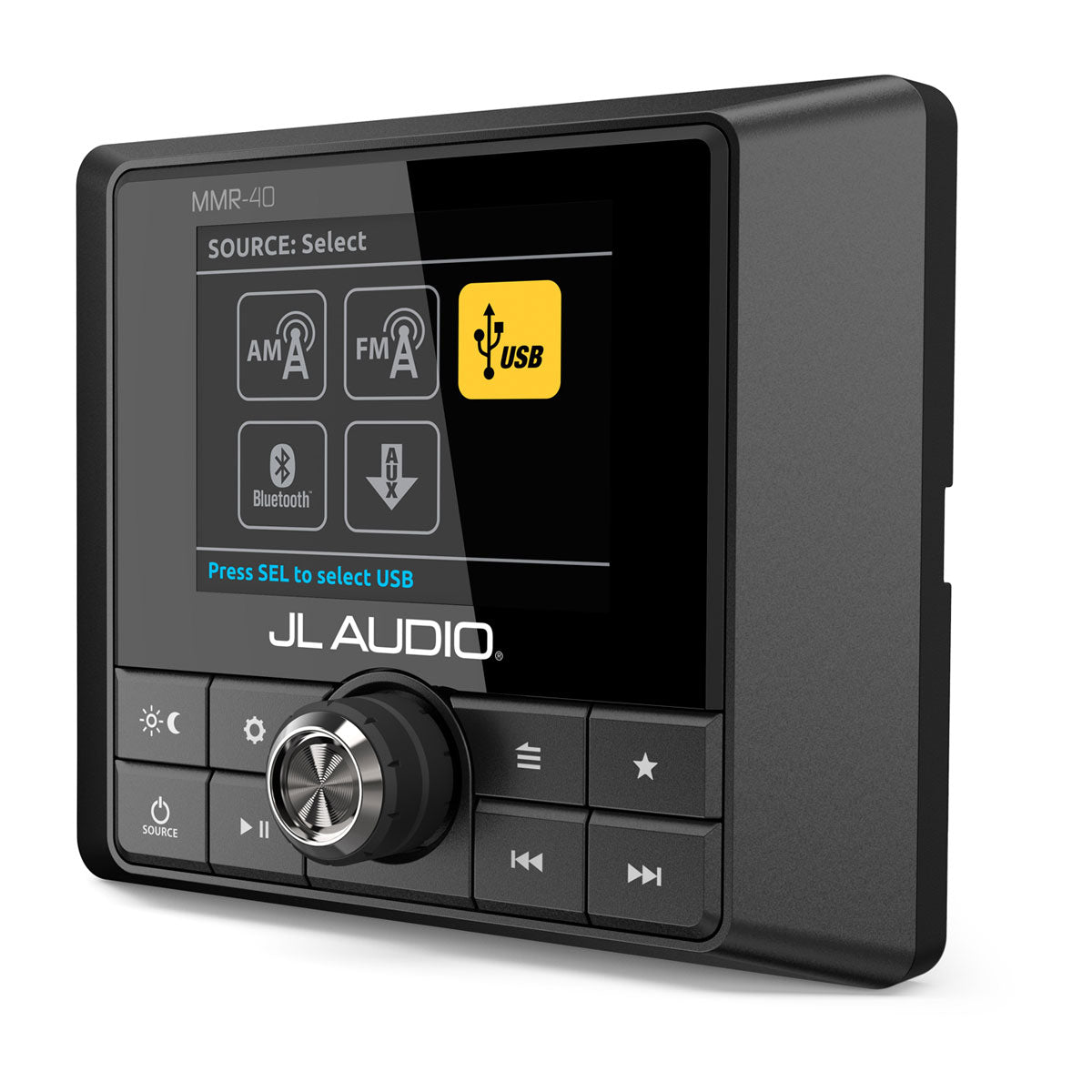 JL Audio JLA-010-03129-00 MMR-40 MediaMaster Remote NMEA 2000 LCD ...