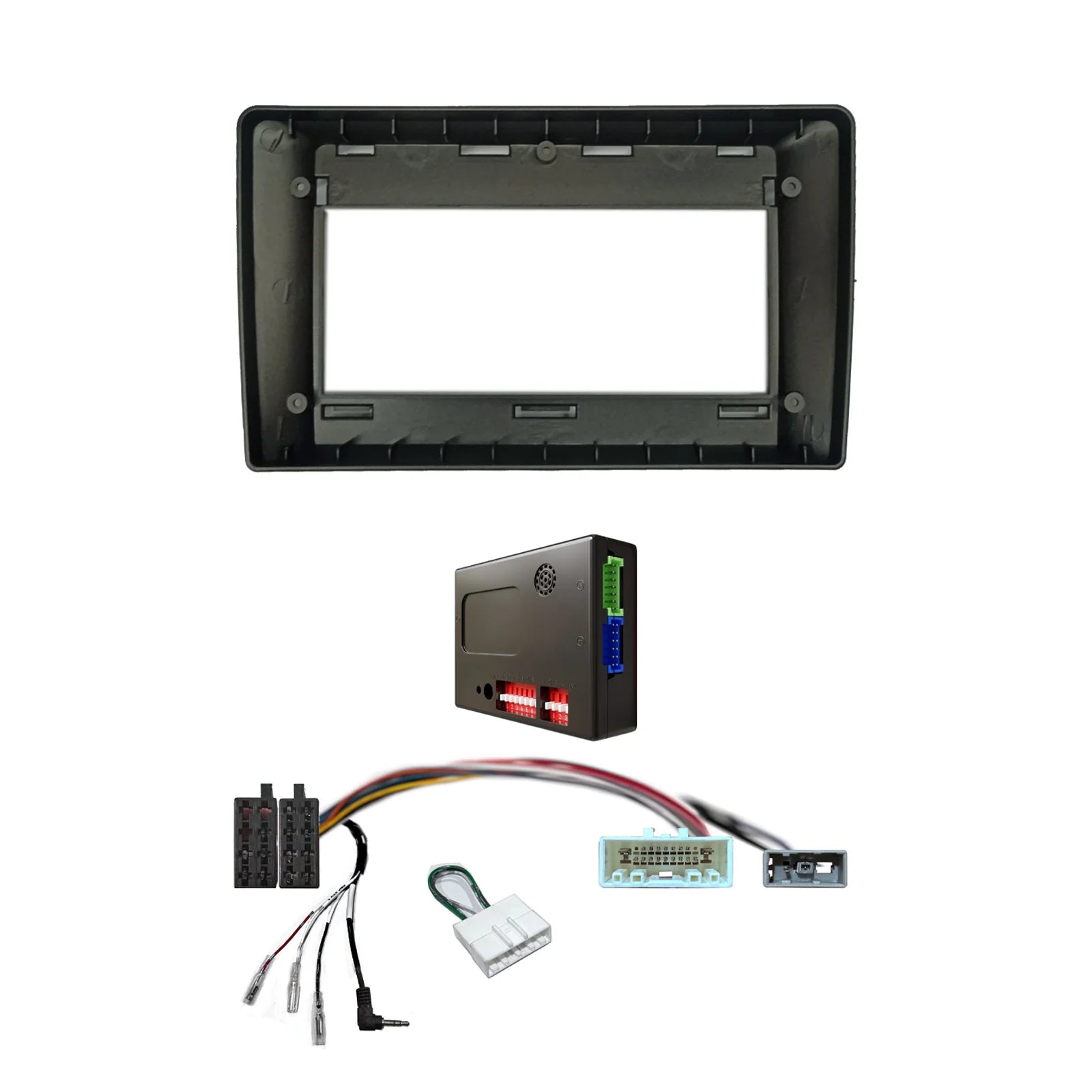 CAC F9NS7K1 9-10" Fascia Navara D40 2007-2015 Dash 4 Dash 5 SWC ...
