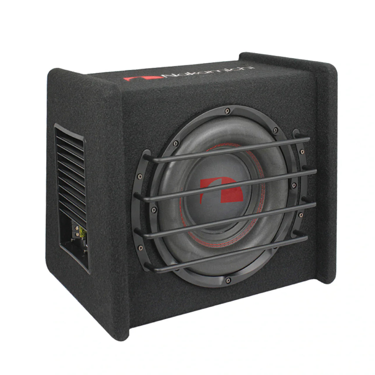 Nakamichi NBX251A 10" Active Subwoofer 1000W Built-In Amplifier ...