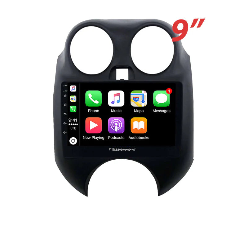 Nakamichi NA9NISSANMICRA20112014 9" Android Head Unit Nissan Micra ...