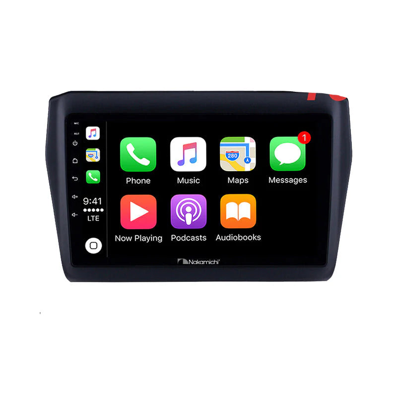 Nakamichi NAX Suzuki Swift 2017+ 10" CarPlay Android Auto GPS System ...